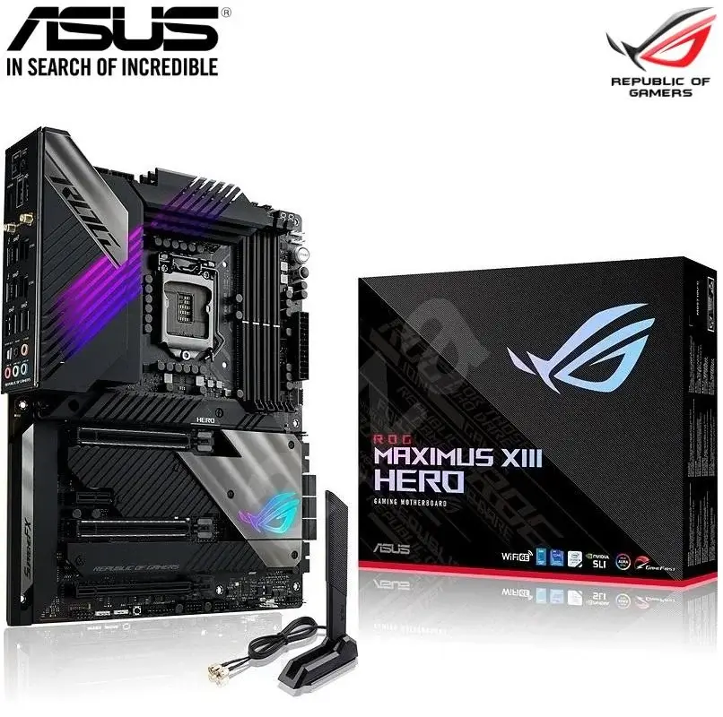ASUS ROG Maximus XII Hero Z490 Intel 10th Gen (WI-FI) Motherboard ...