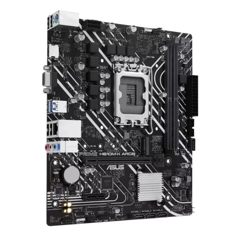 ASUS PRIME H610M-K DDR5 ARGB Intel 14th Gen Motherboard - While Geek