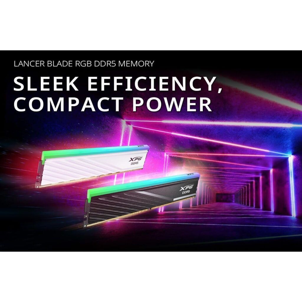 RAM DDR5 32GB (2x16GB) 6000 MHz XPG LANCER BLADE WHITE CL (30-40-40 ...